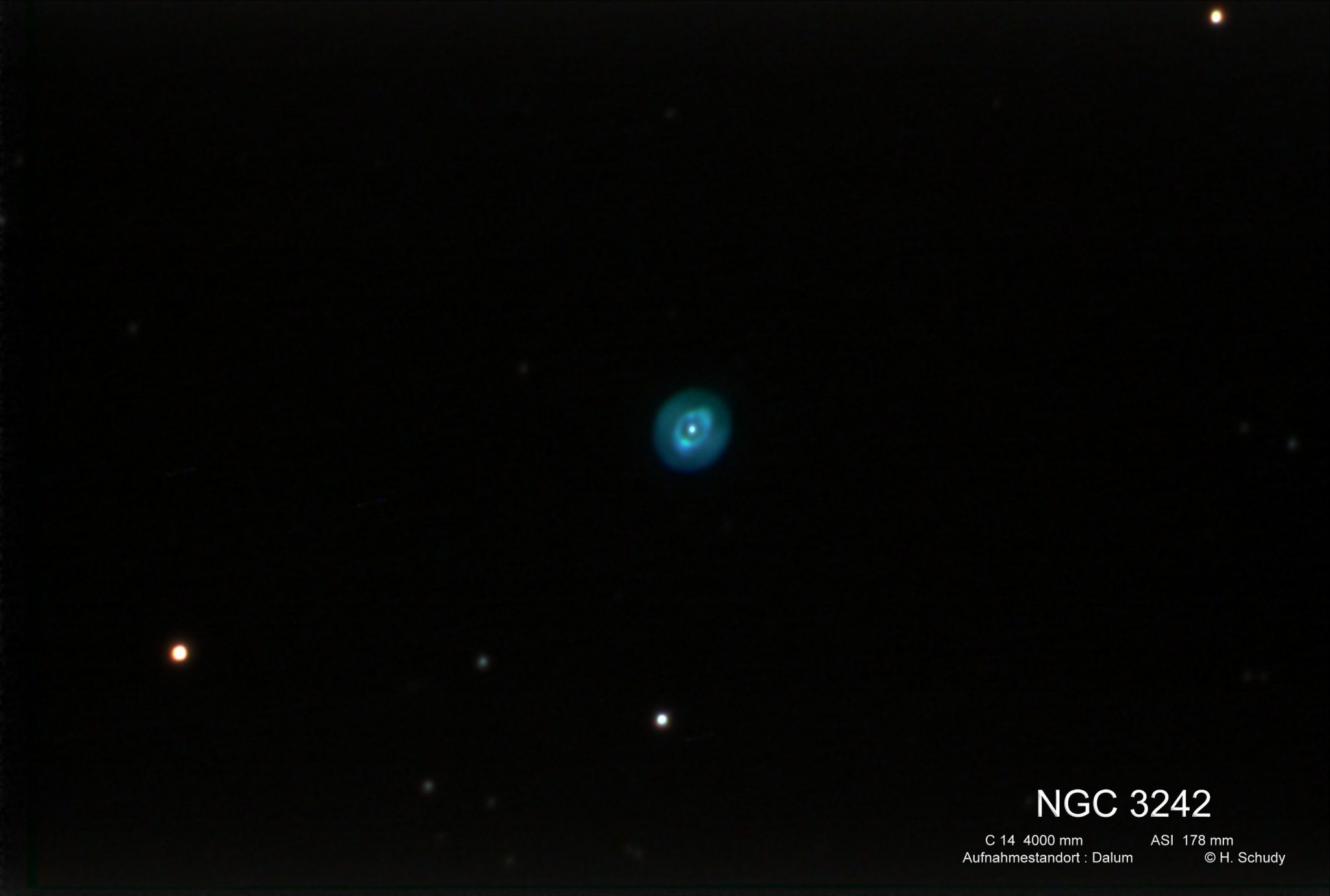 NGC 3242 - Ghost of Jupiter - Astronomischer Verein der Grafschaft Bentheim e.V.